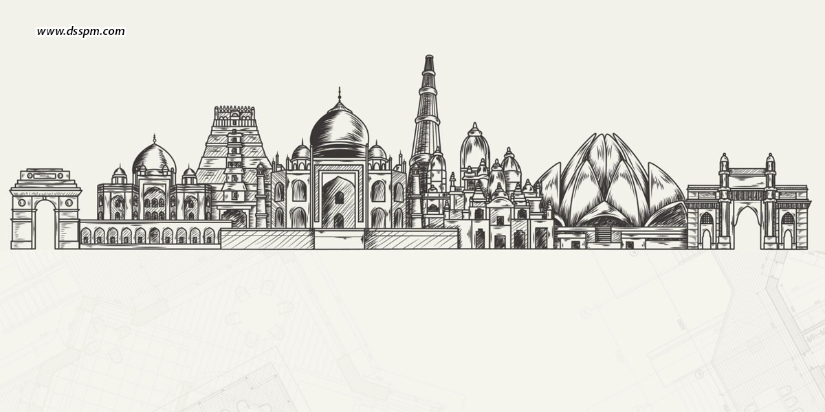 Indian Architecture Sketches